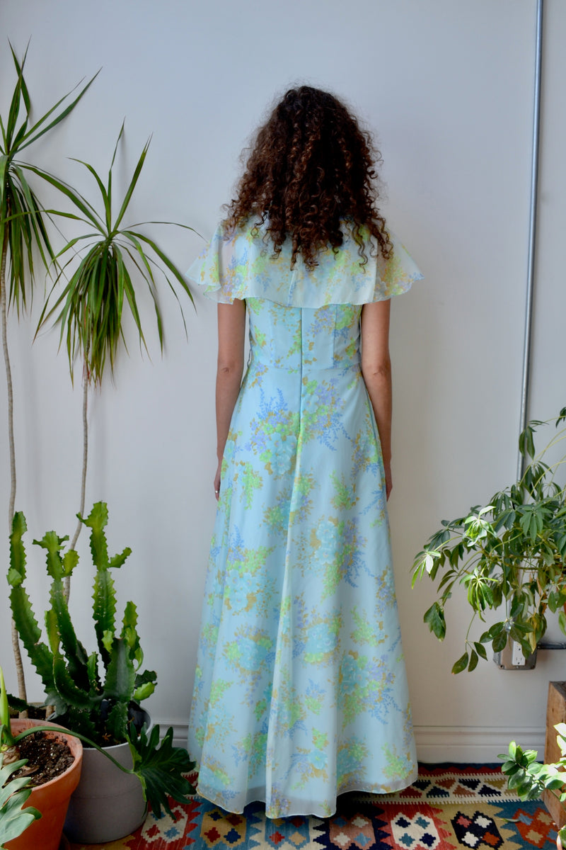 Flutter Floral Gown – Community Thrift and Vintage