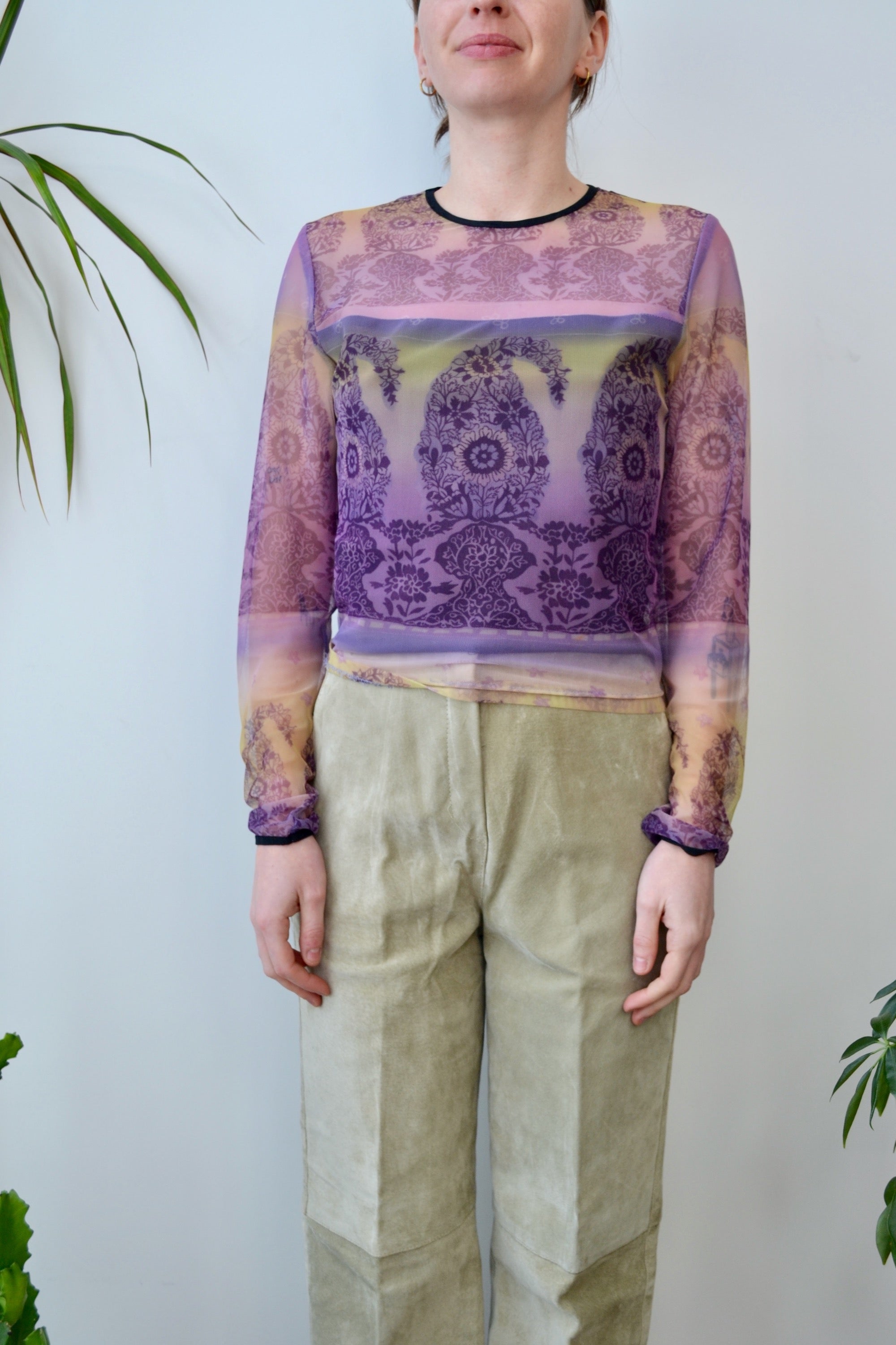 Y2K Mesh Top – Community Thrift and Vintage