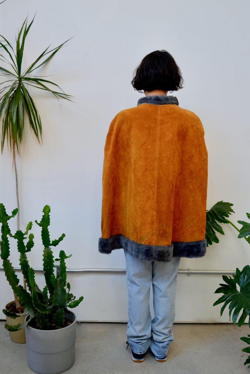 Woodstock Era Suede Cape – Community Thrift and Vintage