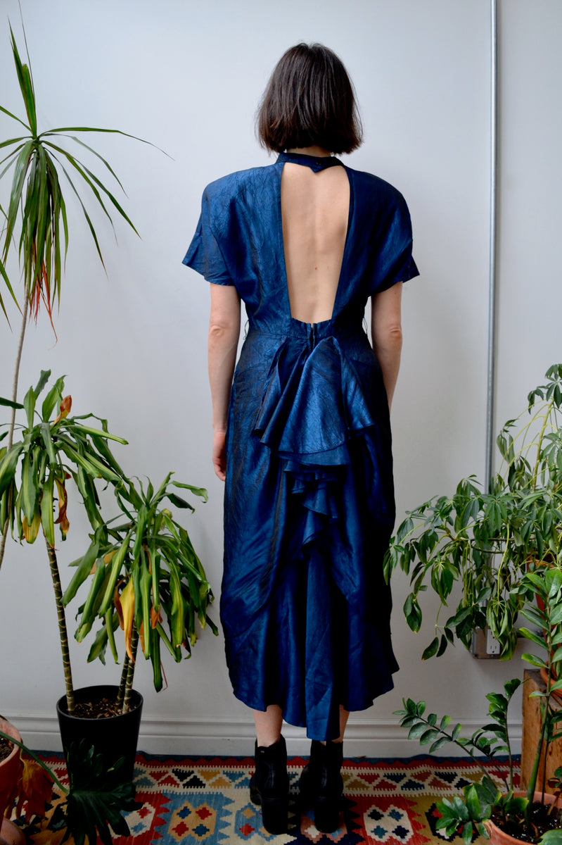 Eighties Oil Slick Dress – Community Thrift and Vintage