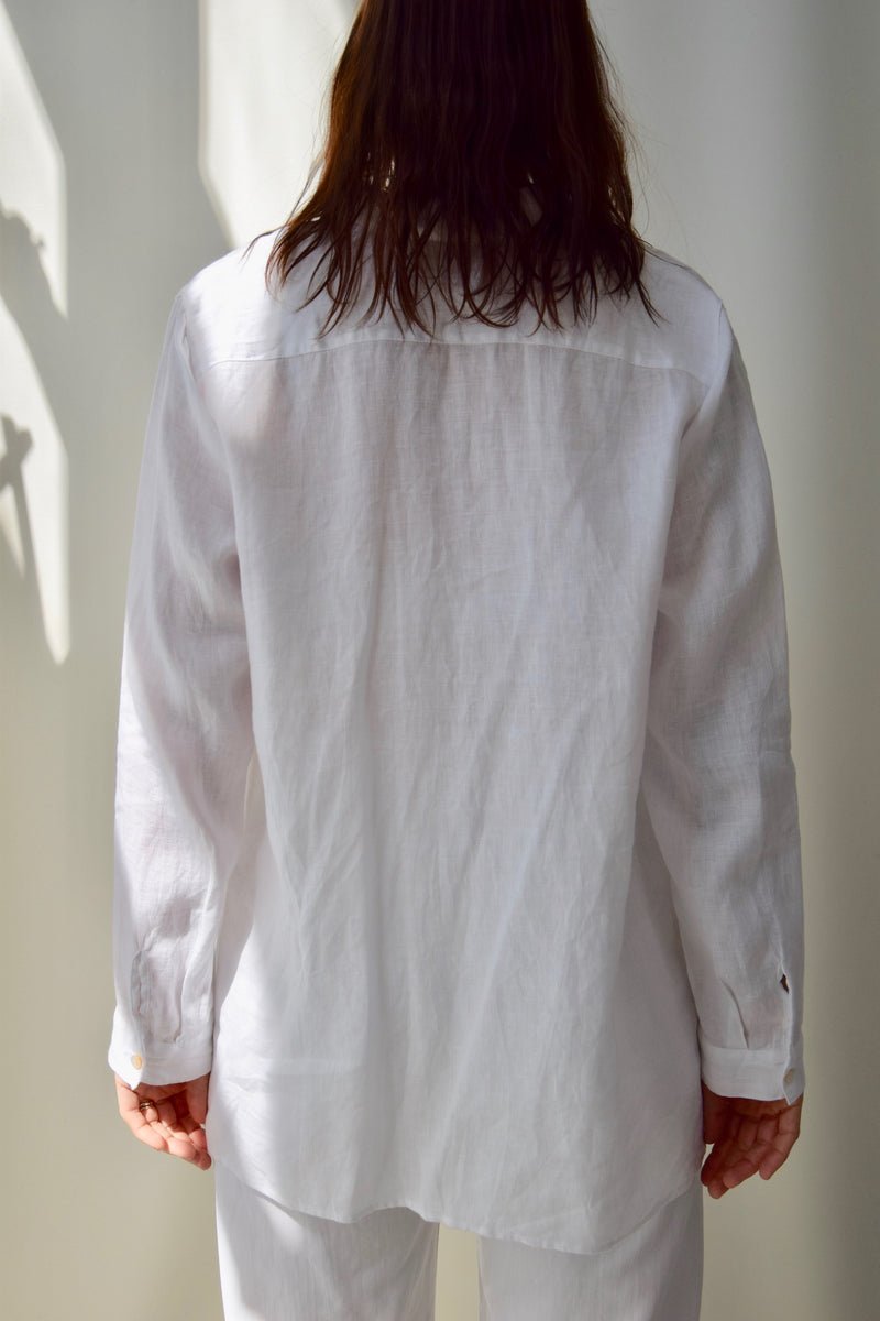 Semi Sheer Linen Top – Community Thrift and Vintage