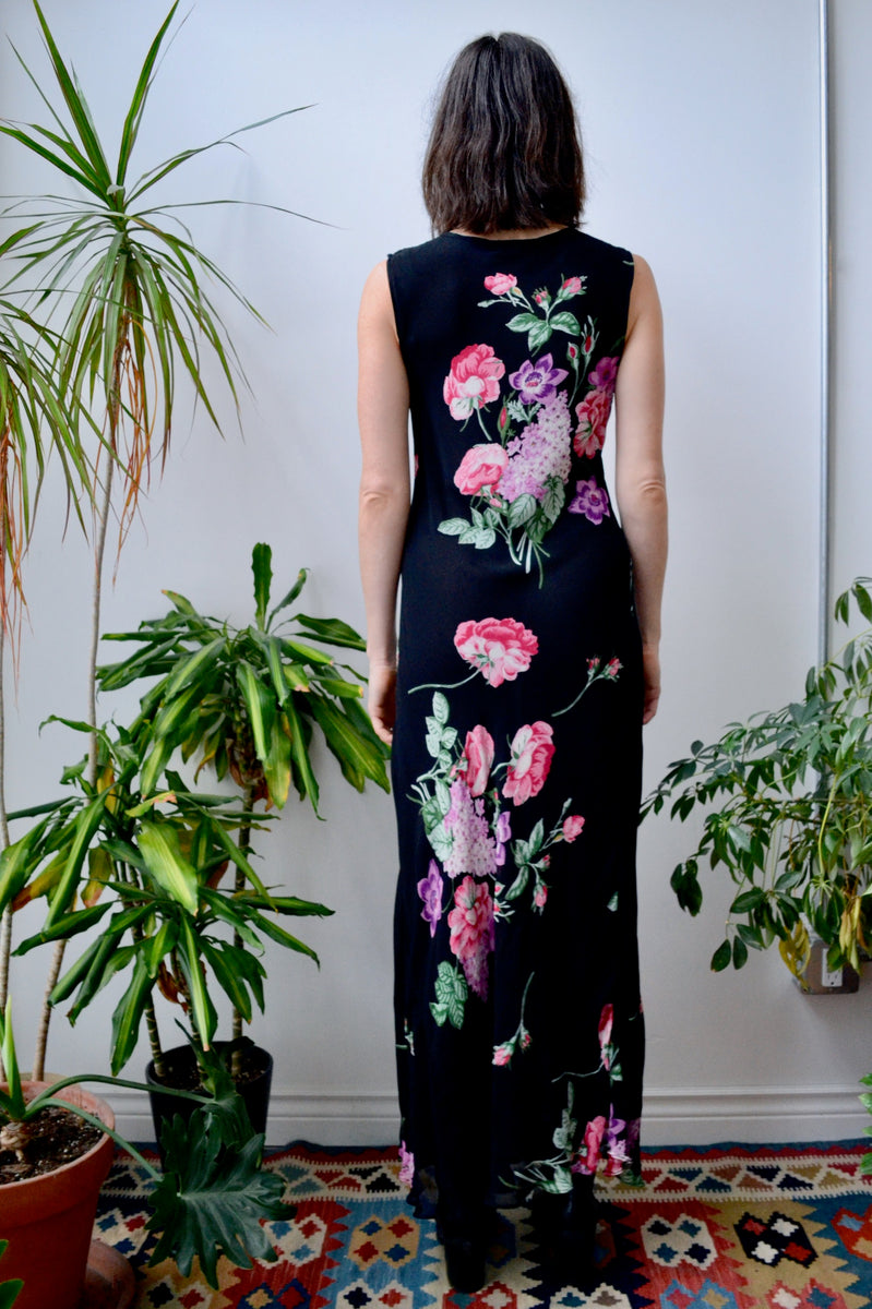 Nineties Floral Maxi – Community Thrift and Vintage