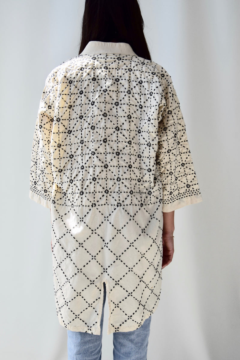 Hand Embroidered Duster – Community Thrift and Vintage