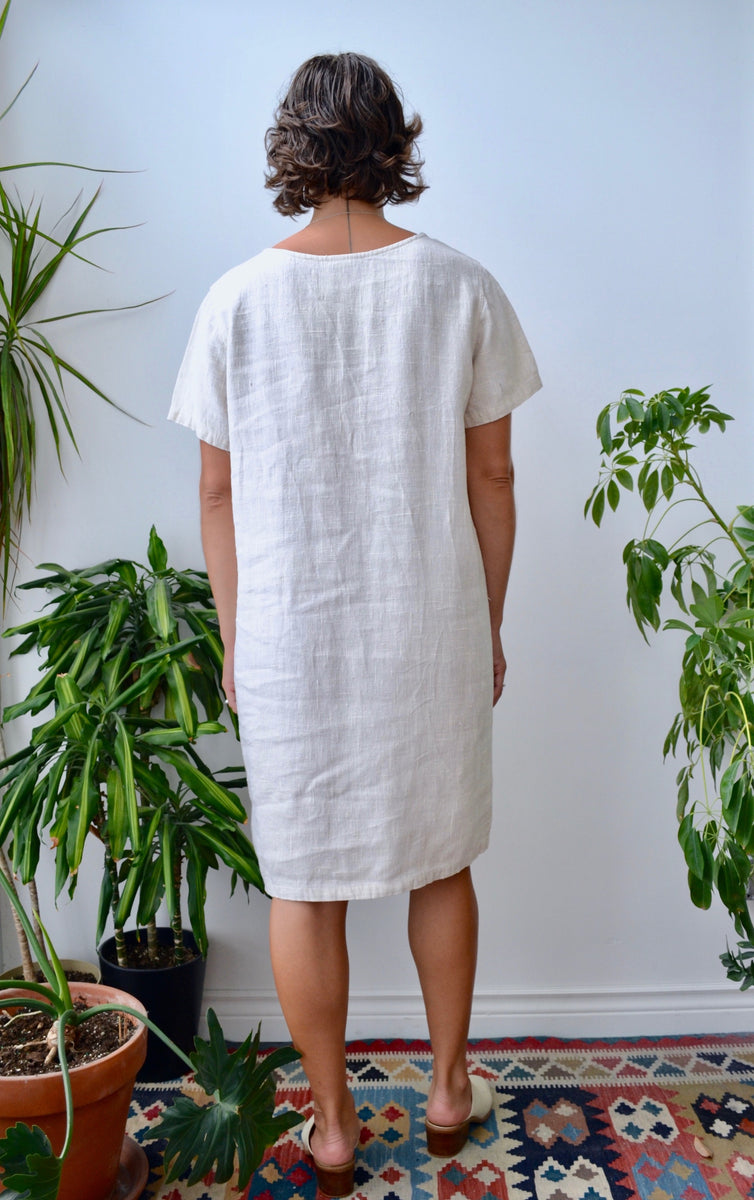 Natural Linen Sack Dress – Community Thrift and Vintage