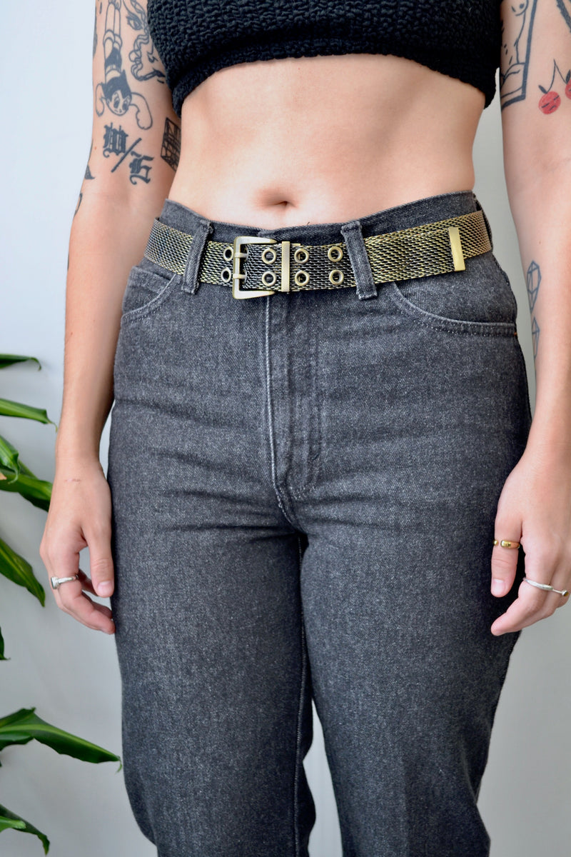 Brass Coloured Chainmail Belt – Community Thrift and Vintage
