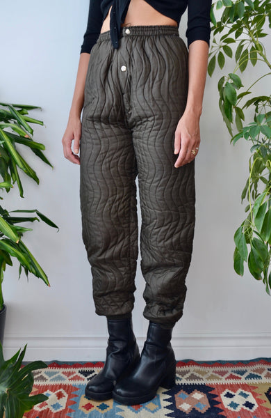 Wave Quilted Pants – Community Thrift and Vintage