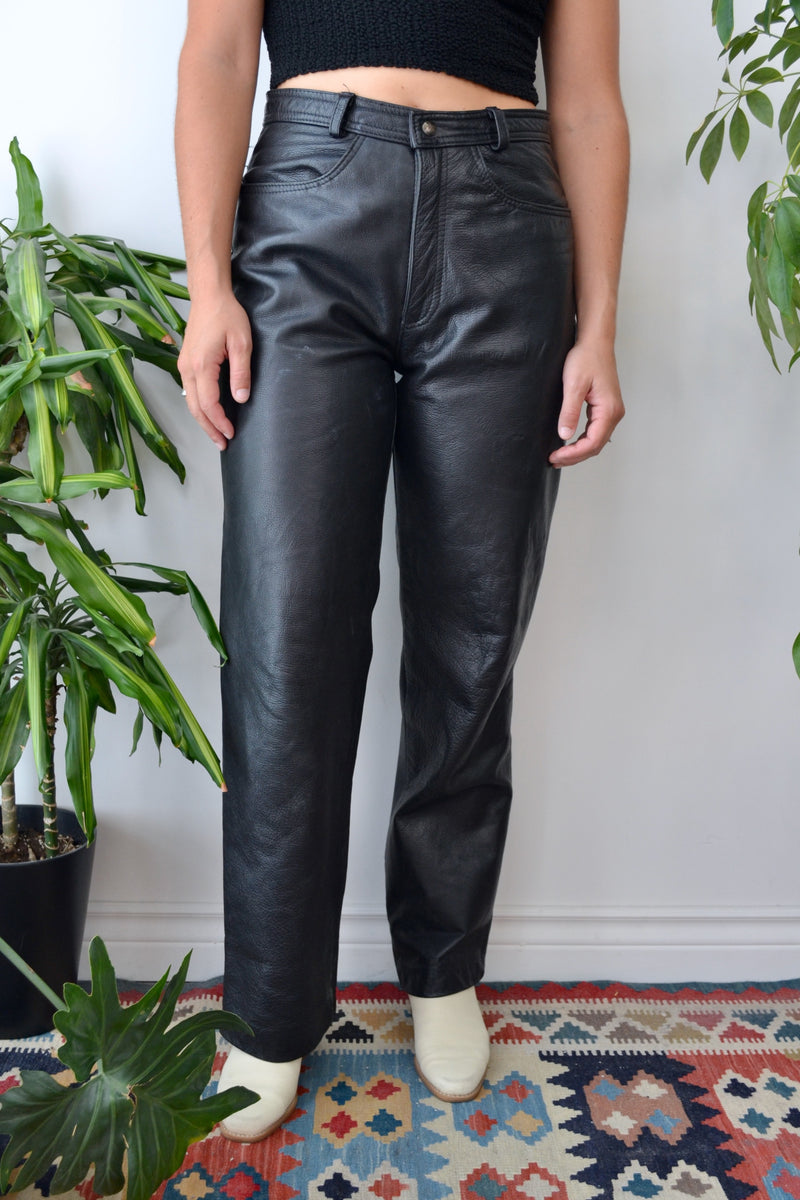 Leather Ranch Pants – Community Thrift and Vintage