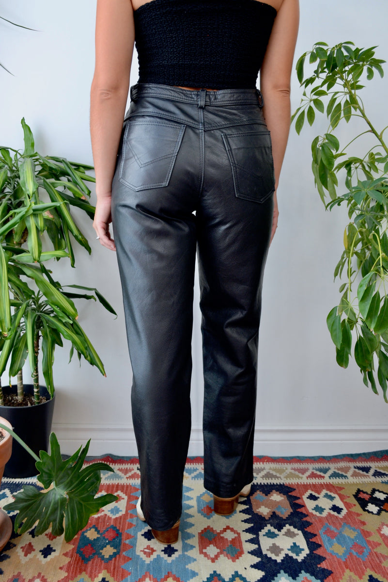 Leather Ranch Pants – Community Thrift and Vintage