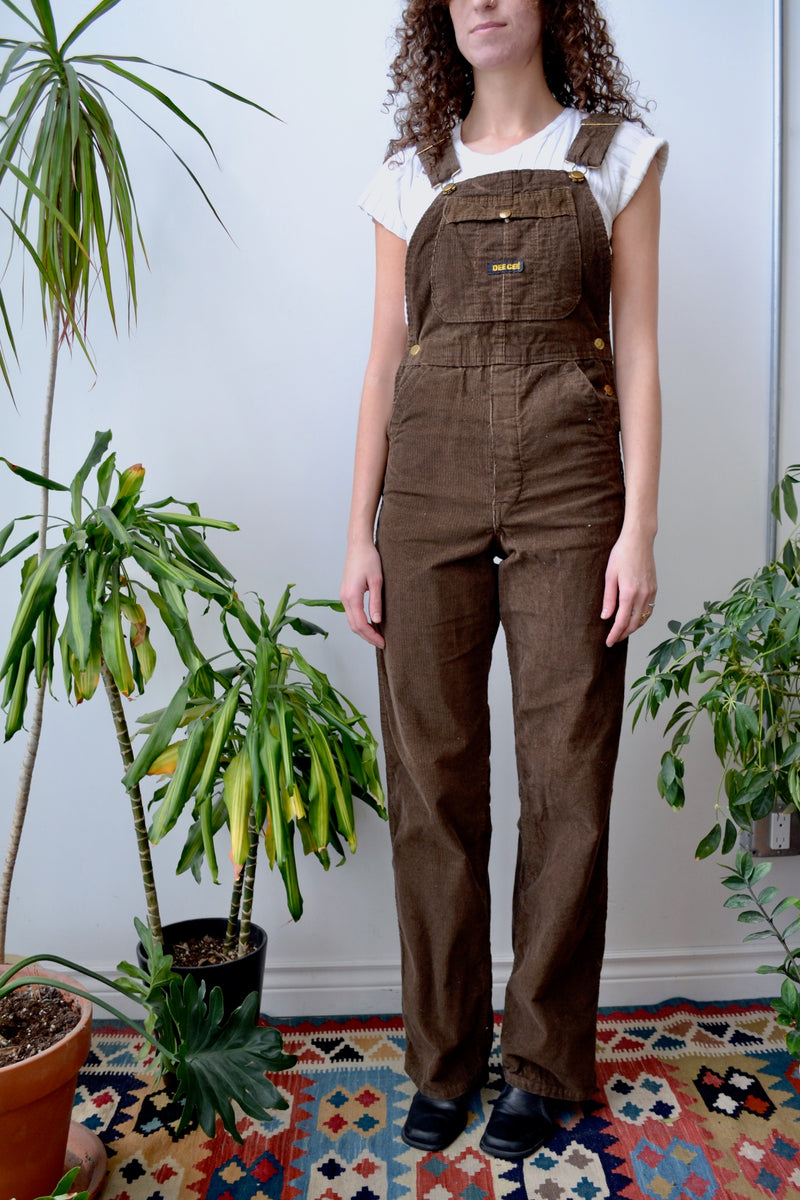 Washington Dee Cee Brown Cord Overalls – Community Thrift and Vintage