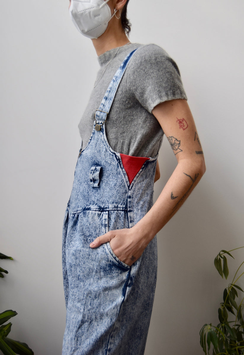 Eighties Acid Overalls – Community Thrift and Vintage