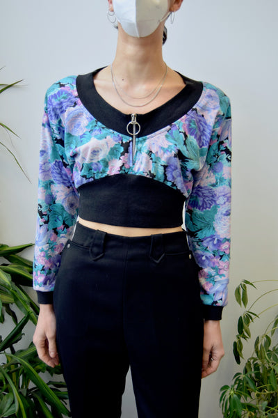 Pastel Rose Garden Top – Community Thrift and Vintage