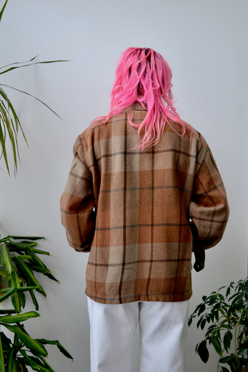 Roomy Richard Wool Plaid Jacket – Community Thrift and Vintage
