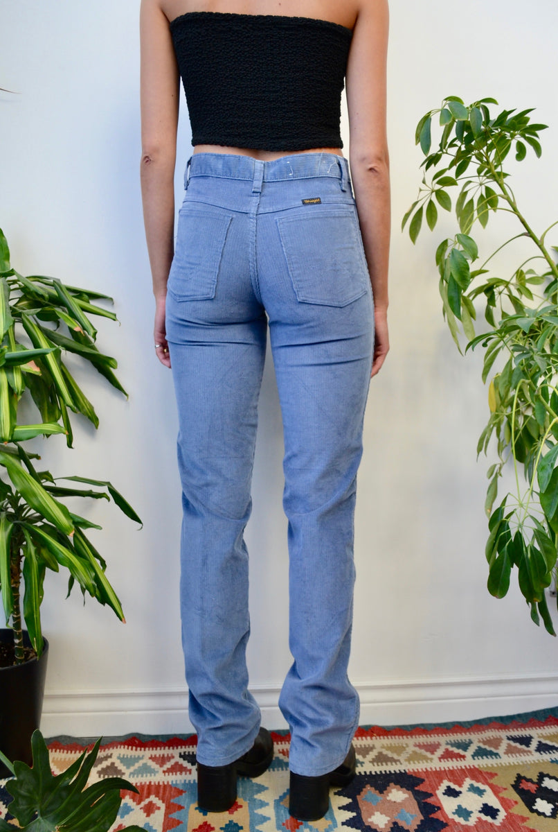 Cornflower Blue Wranglers – Community Thrift and Vintage
