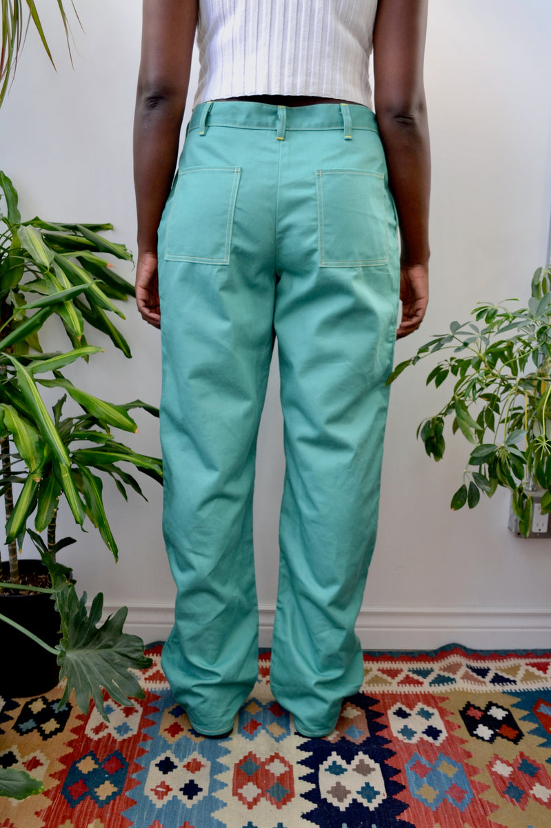 Teal Work Pants – Community Thrift and Vintage
