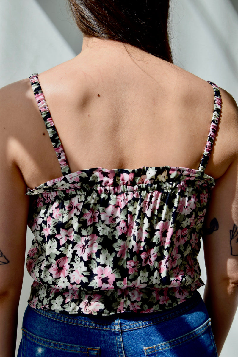 Community 'Scissor Happy' Floral Tank Top Rework – Community Thrift and ...